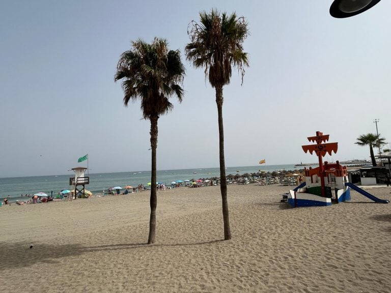 Swimming ban over sewage leak is lifted on Torremolinos beach just as ...