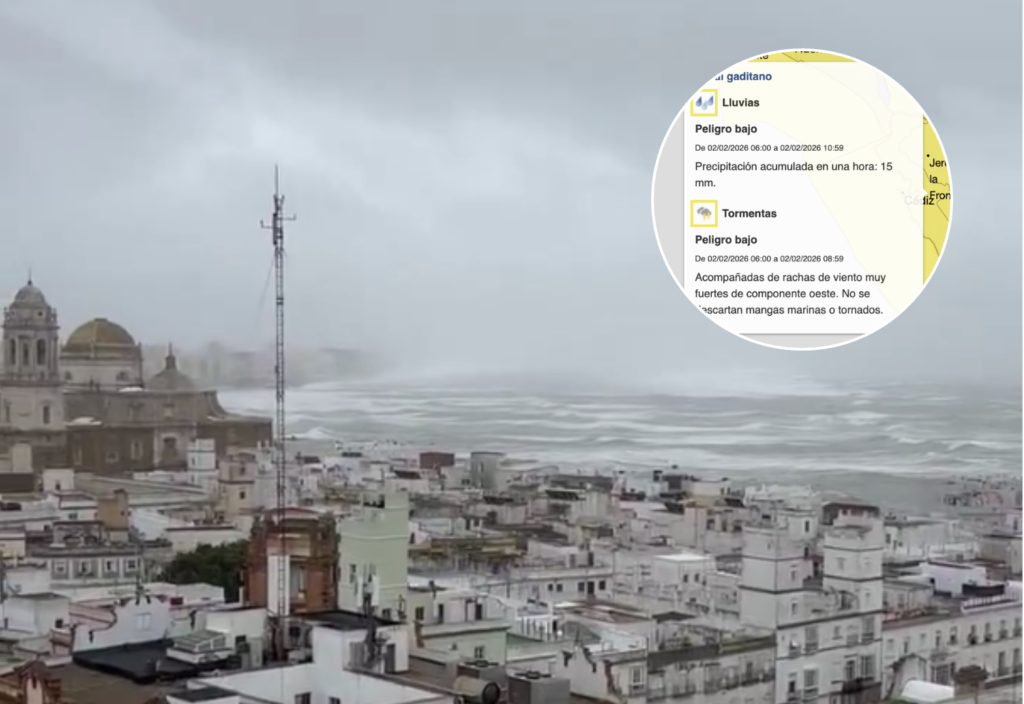 Tornado warnings issued for Andalucia: These areas are under alert on ...
