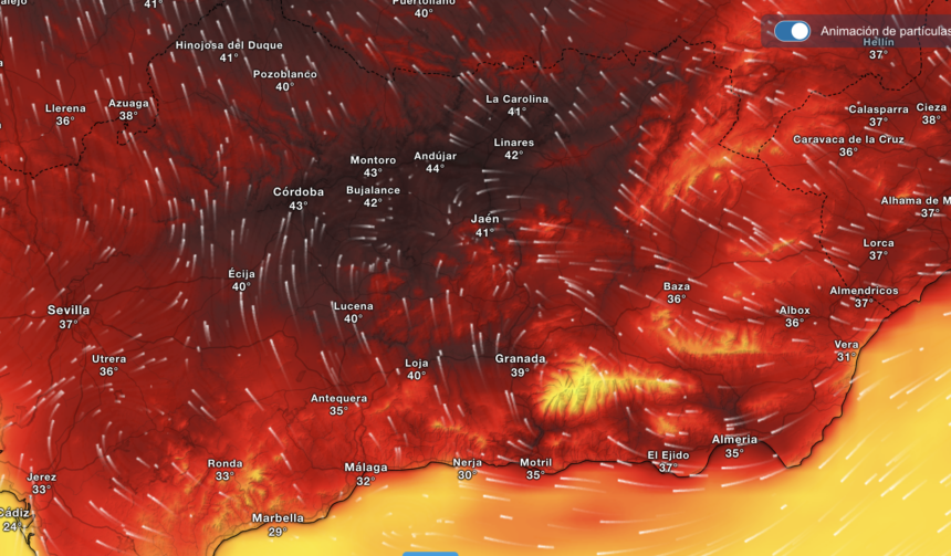 RED ALERT: ‘Extreme risk’ to life warnings in Andalucia as highs to hit ...